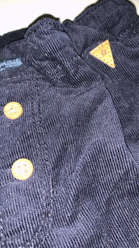 Брючки вельветовые с подкладом, h&m 12-18