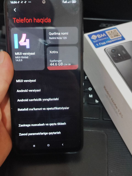 Redmi not 12s sotiladi