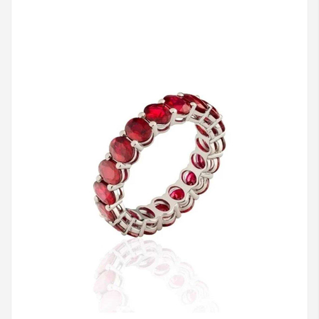 Кольцо DeRosa Eternity ruby ring 5.86 cт