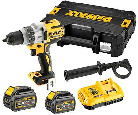 Бесщеточная дрель-шуруповерт DEWALT FLEXVOLT DCD991T2 Оригинал