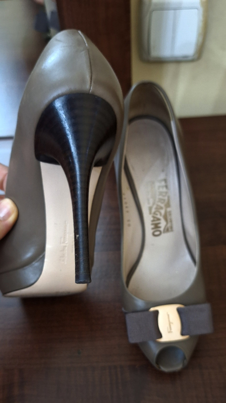 Туфли натуральная кожа от Ferragamo   Оригинал  37 размер