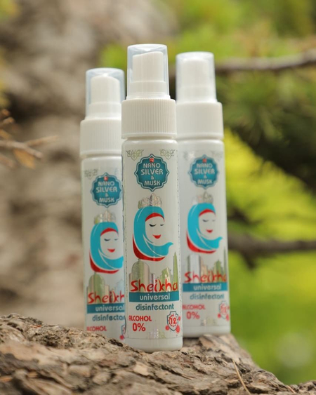 Nano silver musk oyoq hidlanishi va terlashga qarshi spray