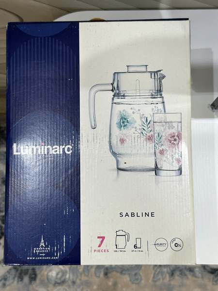 набор стаканы графин Luminarc