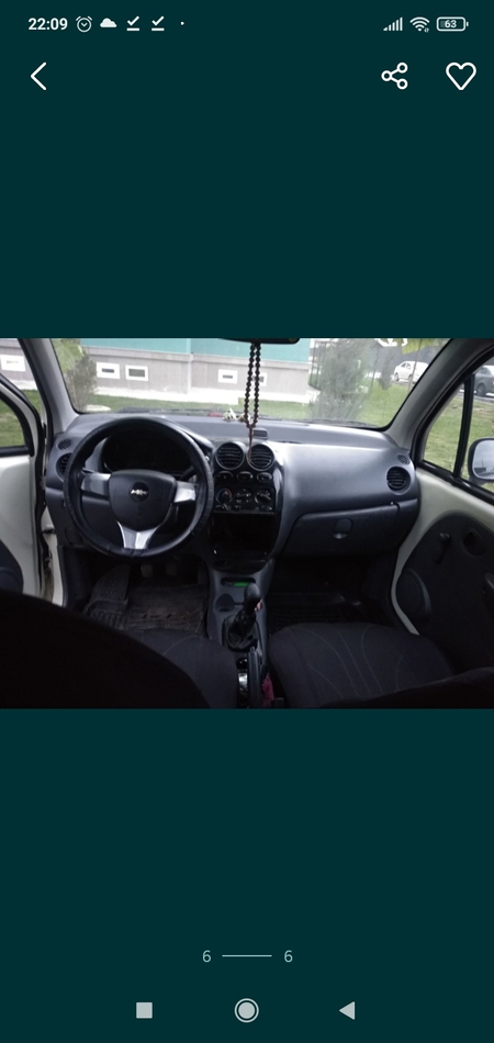 Matiz evro sotiladi