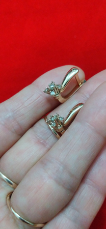 Серьги с бриллиантами
