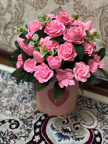 Цветы из мыло, Совунли гуллар