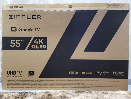 Продам телевизор ZIFFLER 55Q800F