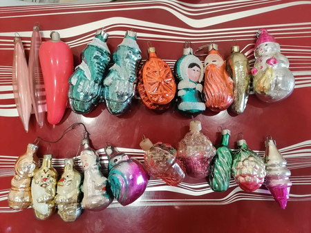Советские ёлочные игрушки
