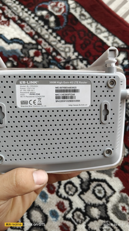LB link 4G router sim karta + Kabel