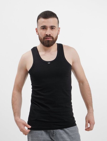 Erkaklar uchun mayka, 100% paxta, M dan XXXL gacha
