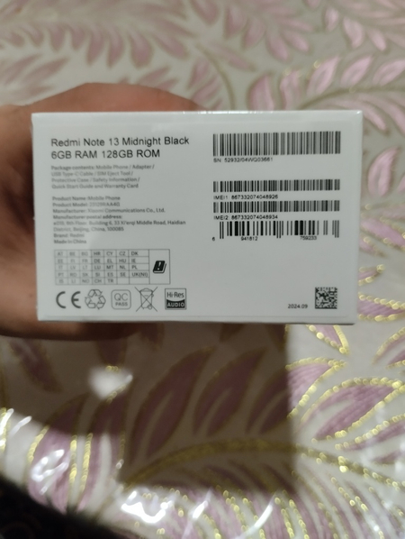 Redmi note 13 6/128gb