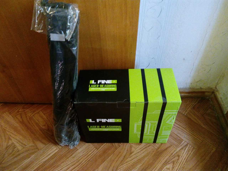 Лазерный уровень L FINE новый,запечатанный + штатив 1,6 метра