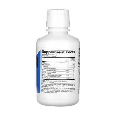 California Gold Nutrition Calcium & Magnesium Liquid