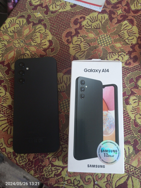 Samsung A14    4 ga 64 gb xotira