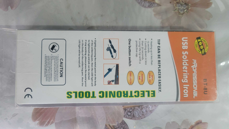 USB паяльник питание 5в