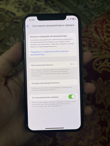 Iphone X yaxshi holatda