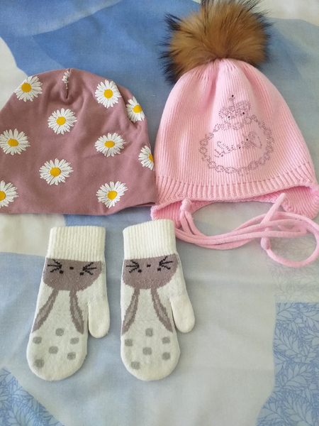 Шапки на 6-7 лет