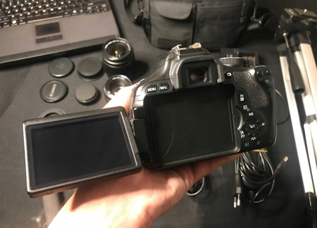 Videokamera видео камера  фотокамера  Canon 600d