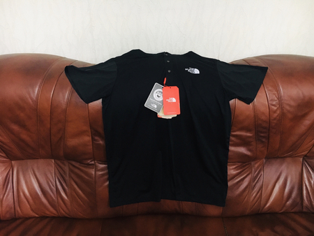 Фирменная футболка поло THE NORTH FACE (TNF) с технологиями