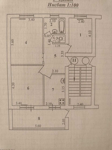 срочно продажа 3/3/4 КИРПИЧ 77 серия