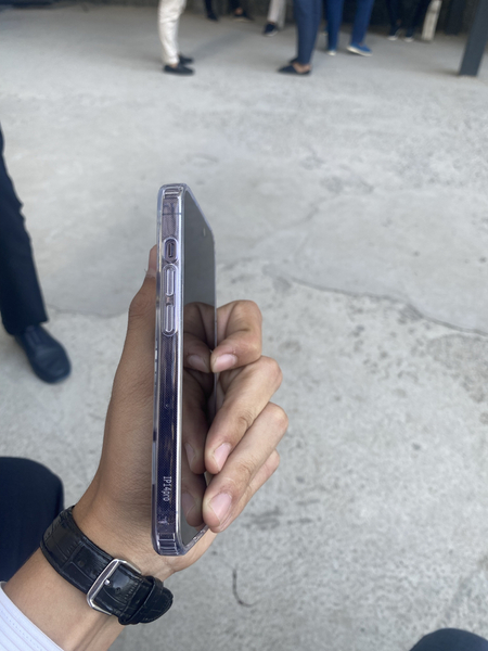 iphone 14pro purple 256gb 85%