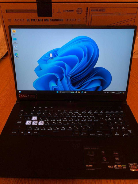 Срочно продаётся ASUS TUF GAMING A17