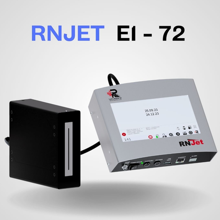 RNJet E1-72+ принтер маркиратор для печати на картоне, дереве, бумаге