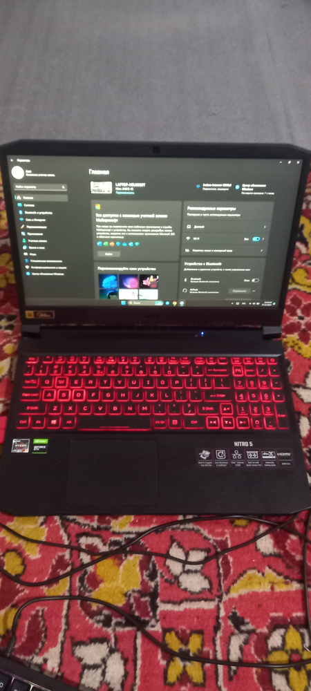 Notbuk acer nitro 5 geming