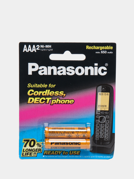 Аккумулятор для радиотелефона Panasonic батарейки