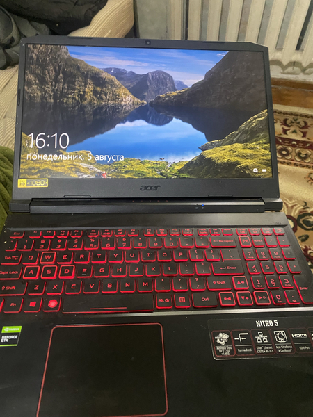 Nitro 5 gtx 1650