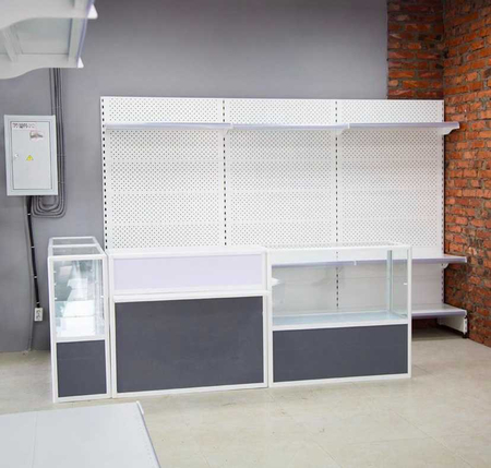 Торговые полки и витрины, metall tokcha