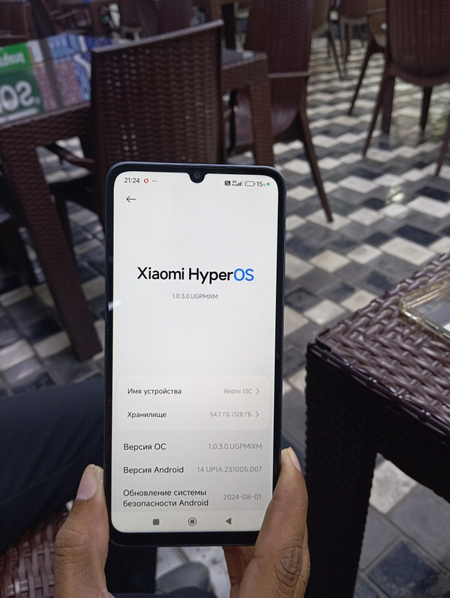 Xaiomi Redmi 13c 8/128 gb ideal holatda 100%