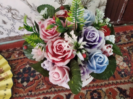 Sovunli gul!  Мыльние цветы