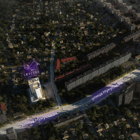 ЖК Skyline Tower,3/6/14,квадратура 63 м2,Новостройка Премиум Класса