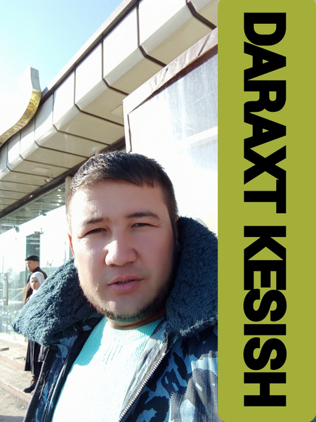 Обрезка спил деревя дарахт кесиш хизмати daraxt kesish бензопила услу