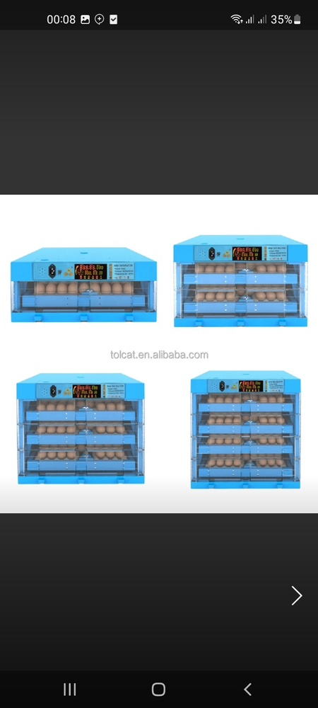 Inkubator sotiladi 320 ta tuxum ketadi