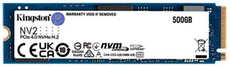 Твердотельный накопитель SSD Kingston NV2 SNV2S/500G NVMe PCIe 4.0x4
