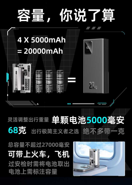 Green Lion PD 45W Power Bank 15000mAh For Laptop PD 22.5W QC3.0
