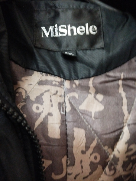 Продается пальто Немецкое  Mishele .черного цвета .48-50 разм .