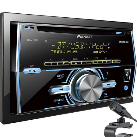 Pioneer orginal B/u mafon deh x1250ub Disk usb fleshka aux radio