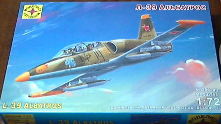 Сборная модель самолета Л-39 «Альбатрос» (Моделист, 1/72)