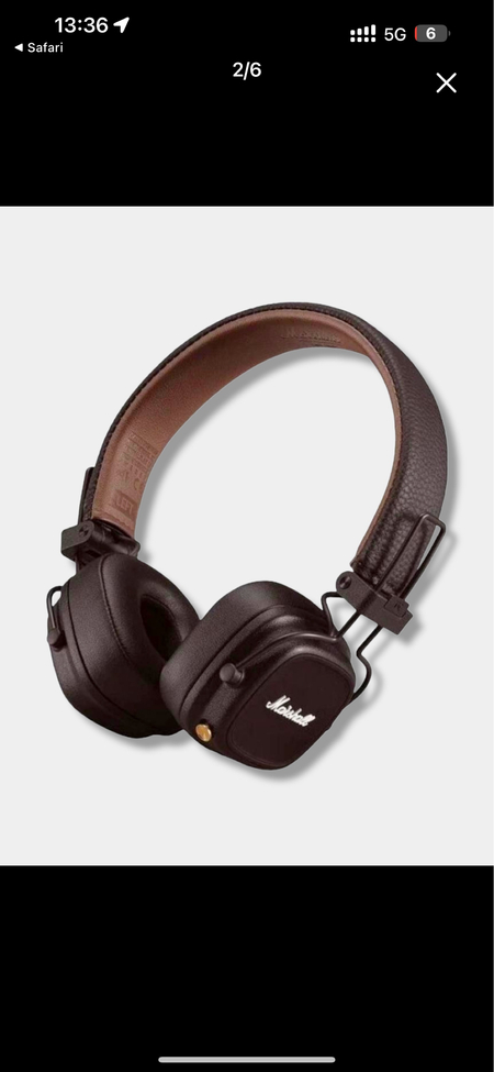 Наушники Marshall Major IV european version Bluetooth 5.0