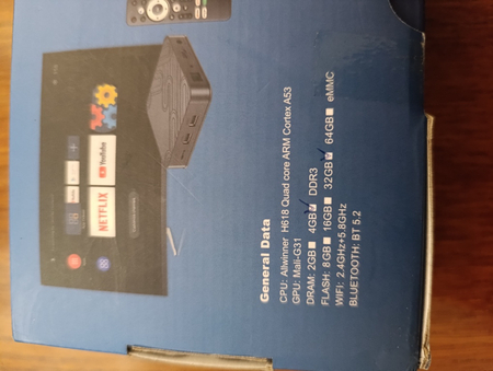 Smart box sotiladi Z8 Pro android tv