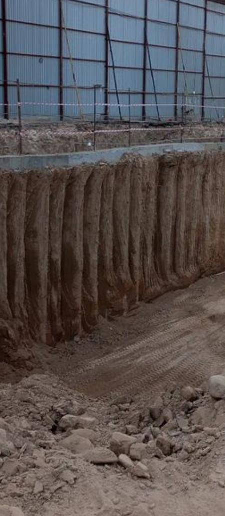 Бурение свай.deep soil mixing