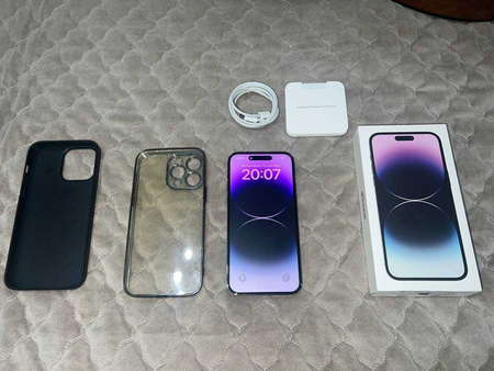 Iphone 14 Pro Max, Deep Purple, 128gb, 97% (naqd, payme, click)