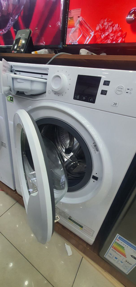 Стиральная машина LG 8 КГ Инверторный мотор Direct Drive Экономия 60%