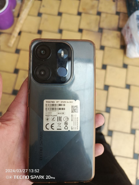 Tecno spark go 2023 в хорошем состоянии