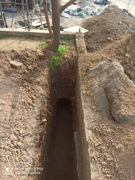Ura transha katlavan  patkop tunil qazish ishlari