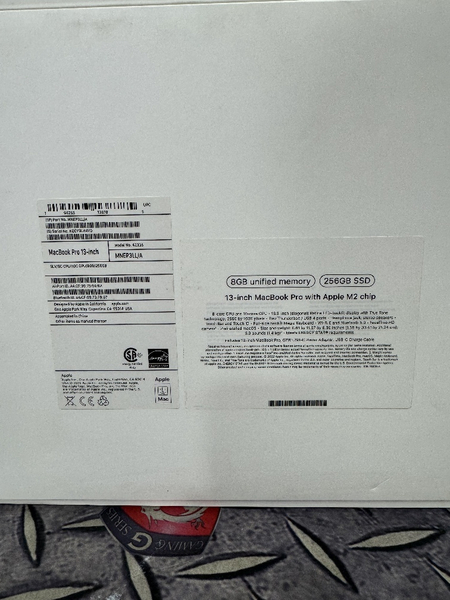 MacBook Pro (13-inch, M2, 2022) 8GB 256GB