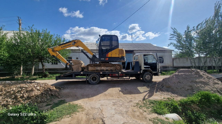 Isuzu evakuator traller